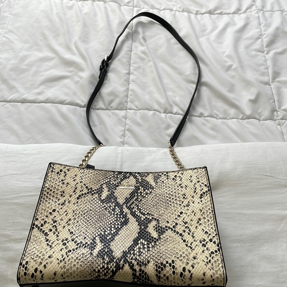 Kate Spade Snake Skin Crossbody Purse - Gem